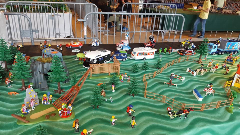 Diorama Sports et loisirs sur 24m² présenté à Brindas le 29 avril 2018 ...