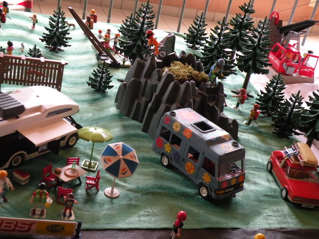 Diorama Sports et loisirs sur 24m² présenté à Brindas le 29 avril 2018 ...