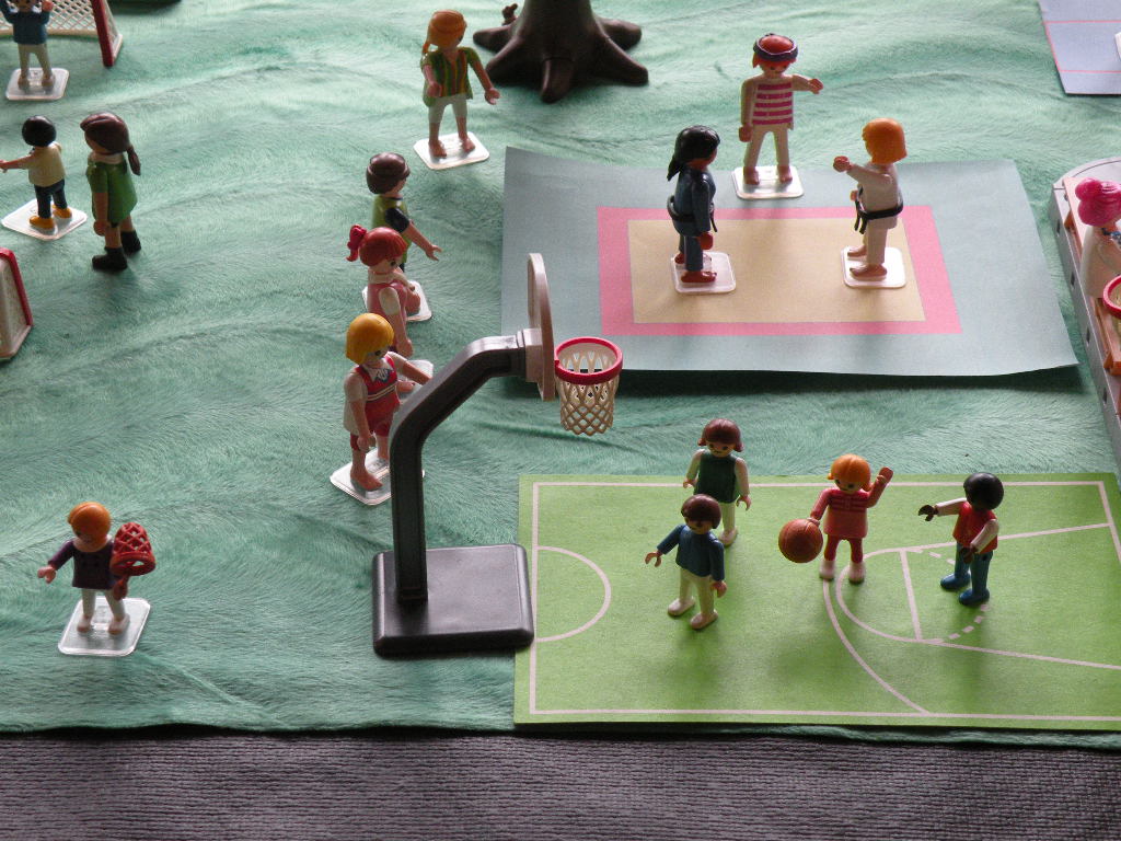 Diorama Sports et loisirs sur 24m² présenté à Brindas le 29 avril 2018 ...