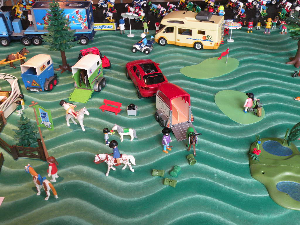 Diorama Sports et loisirs sur 24m² présenté à Brindas le 29 avril 2018 ...